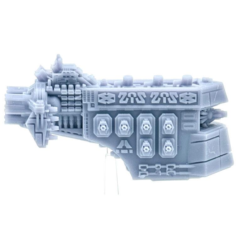 Space Dwarf Light Cruiser – Scourge Scenics Wargaming